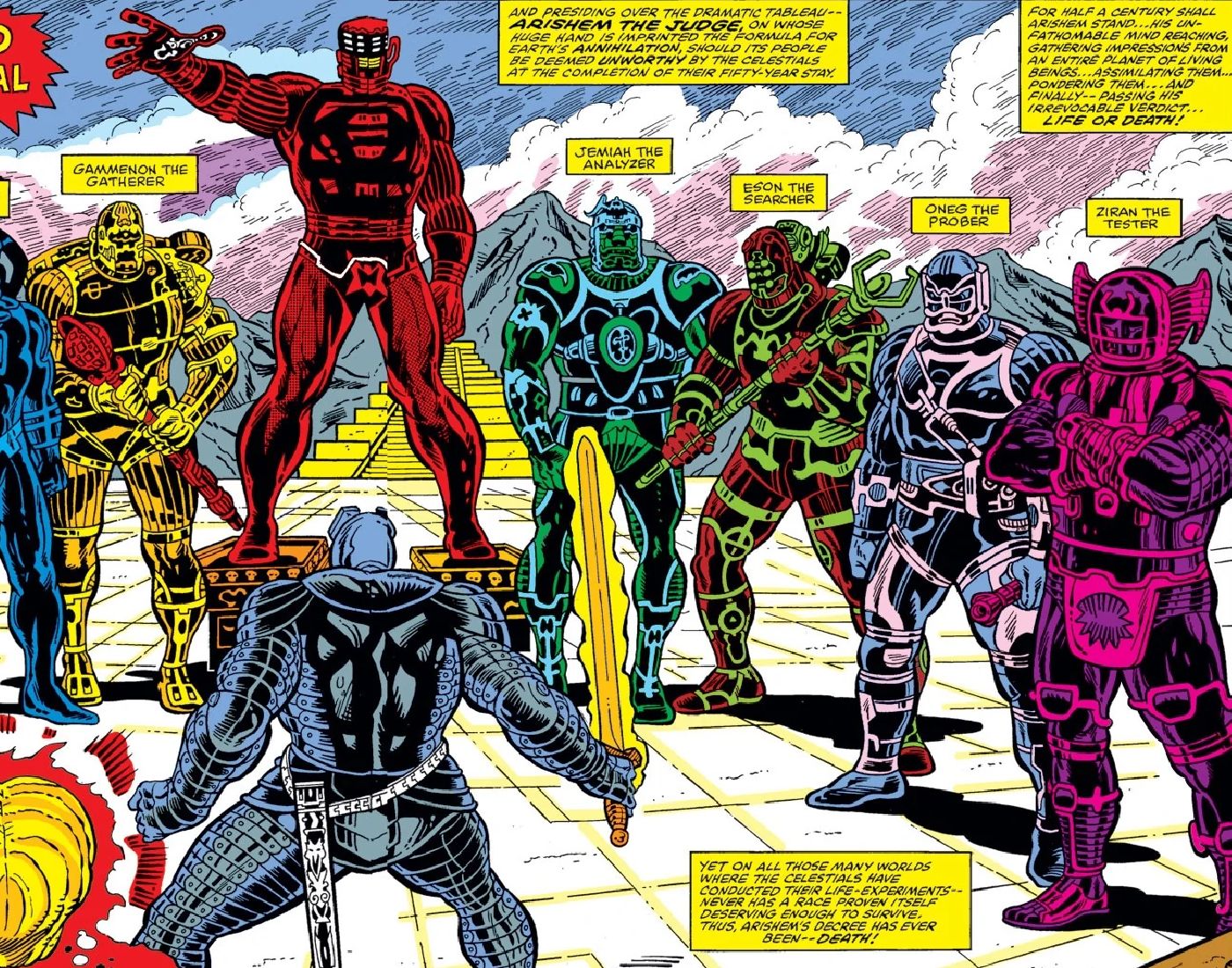 Qui sont les Célestes de Marvel?